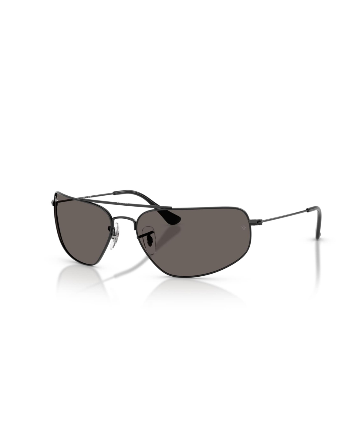 Click here for Ray-Ban Unisex Rectangle Sunglasses  RB3780 - Blac... prices