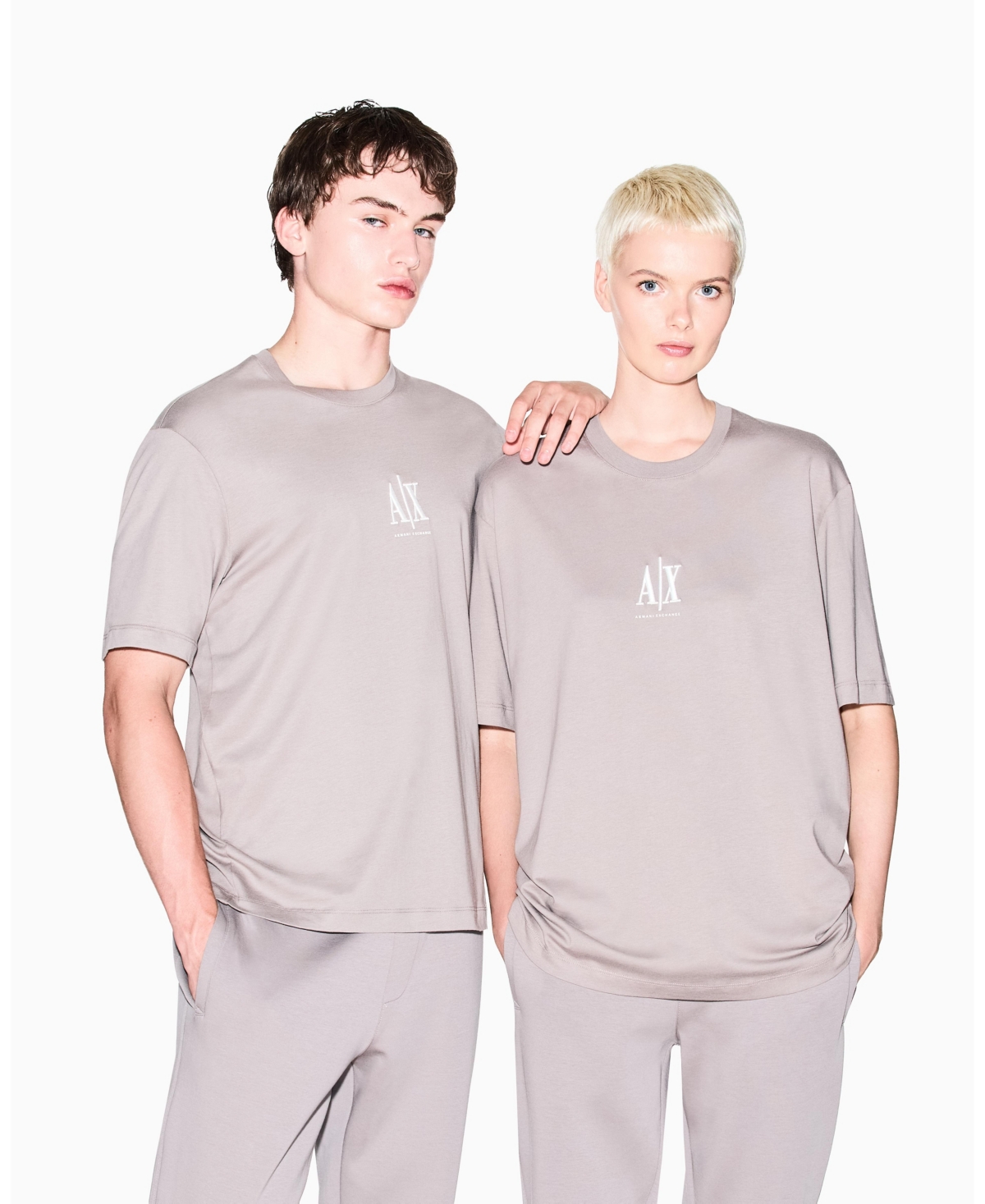 Click here for A|X Armani Exchange Mens Small Logo Icon T-Shirt -... prices