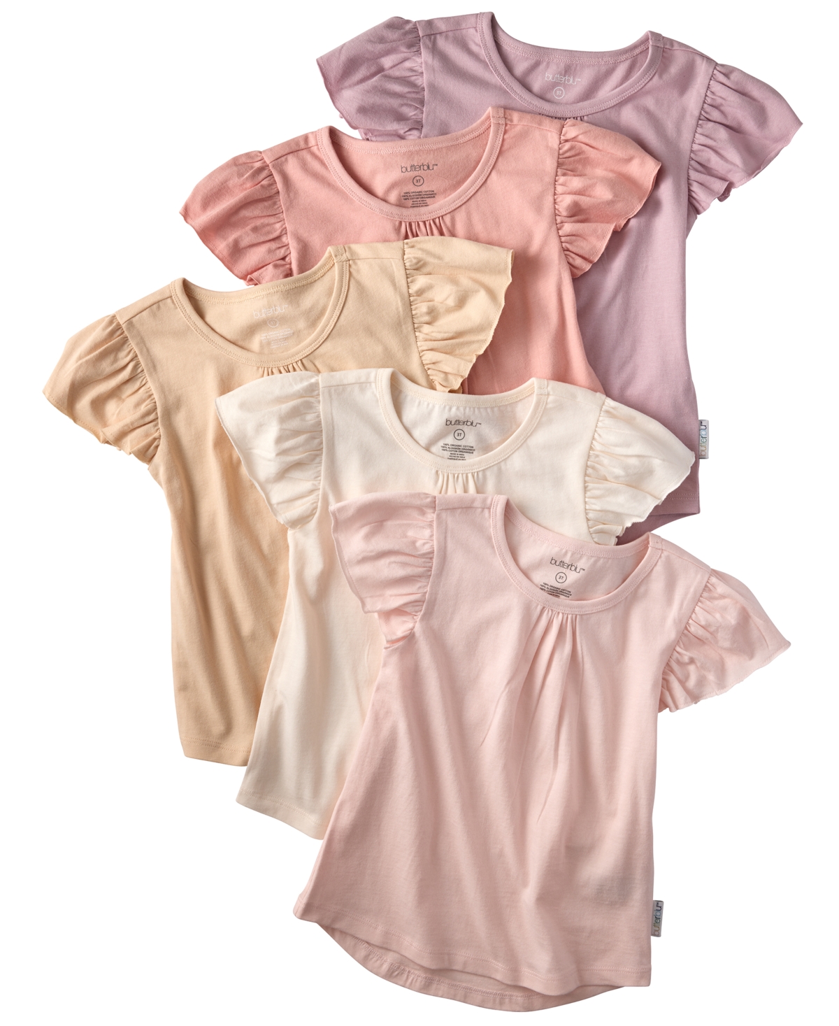 Click here for butterblu Baby Girls Ruffle Shoulder Short-Sleeve... prices