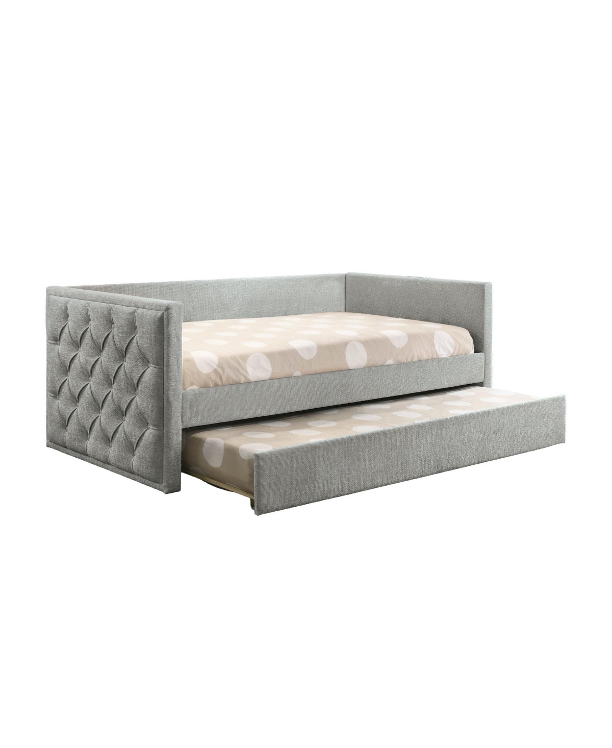 Click here for Clihome Modern Upholstered Trundle Daybed with Dia... prices