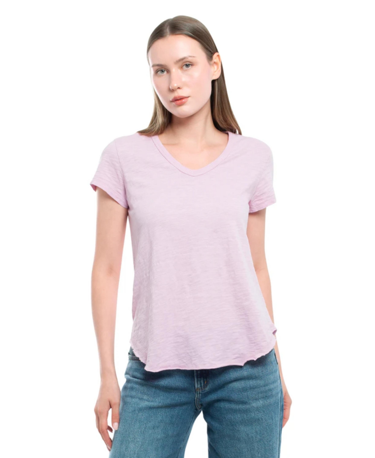 Click here for Wilt Clothing Womens Short Sleeve Shrunken V-Neck... prices