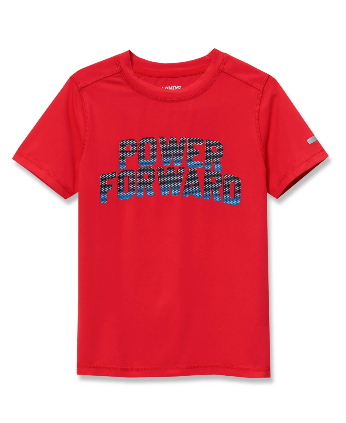 Click here for Lands End Boys Active Performance Tee - Power/red prices