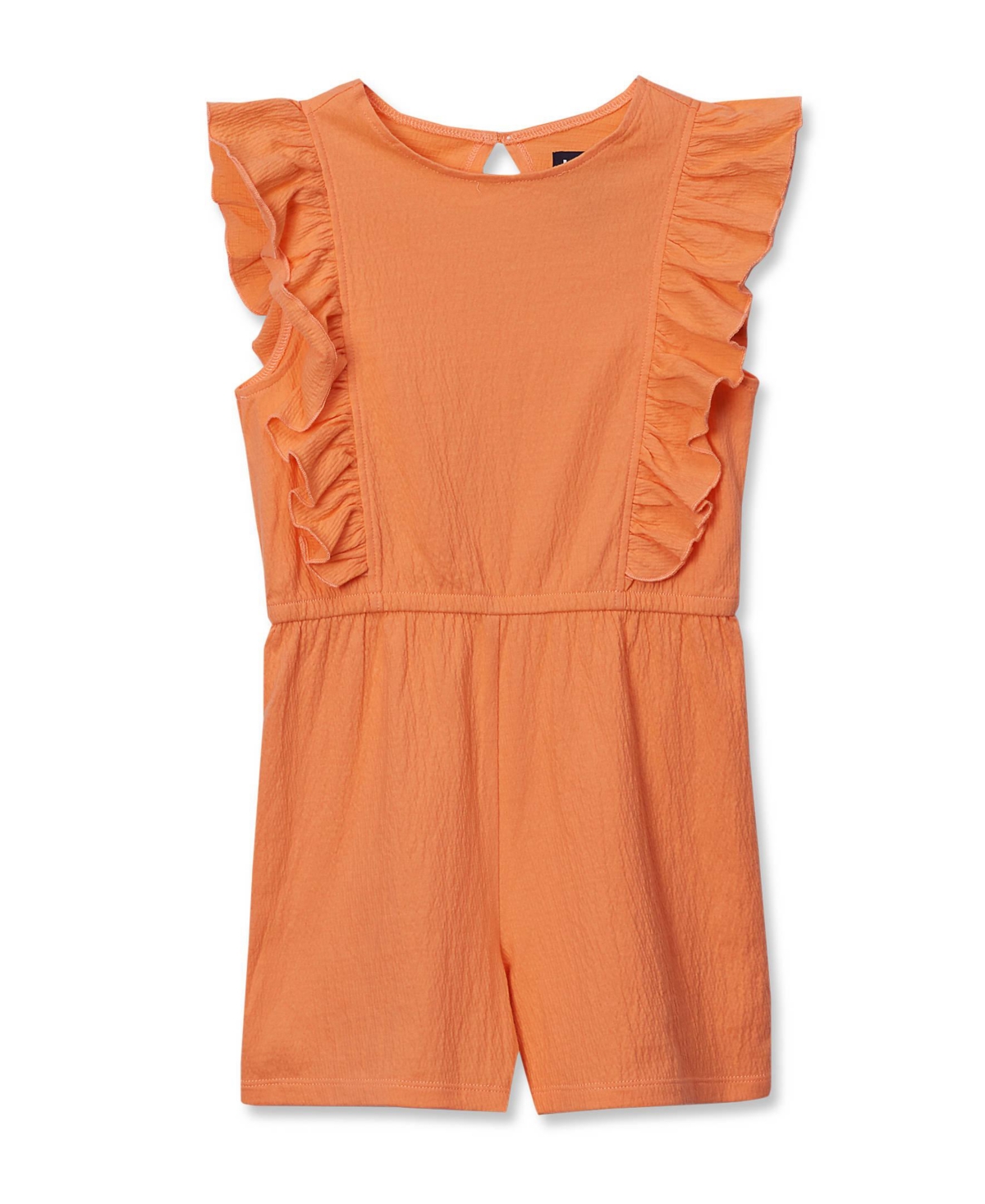 Click here for Lands End Girls Sleeveless Ruffle Knit Romper - Ca... prices