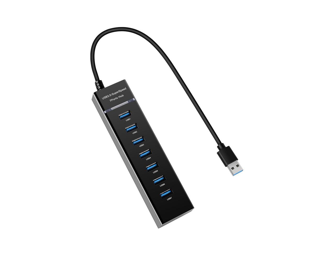 Click here for Risokeys 7-Port Usb Hub with Usb 3.0  Multiple Usb... prices