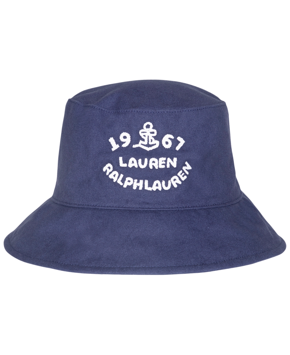 Click here for Lauren Ralph Lauren Embroidered Logo Bucket Hat -... prices