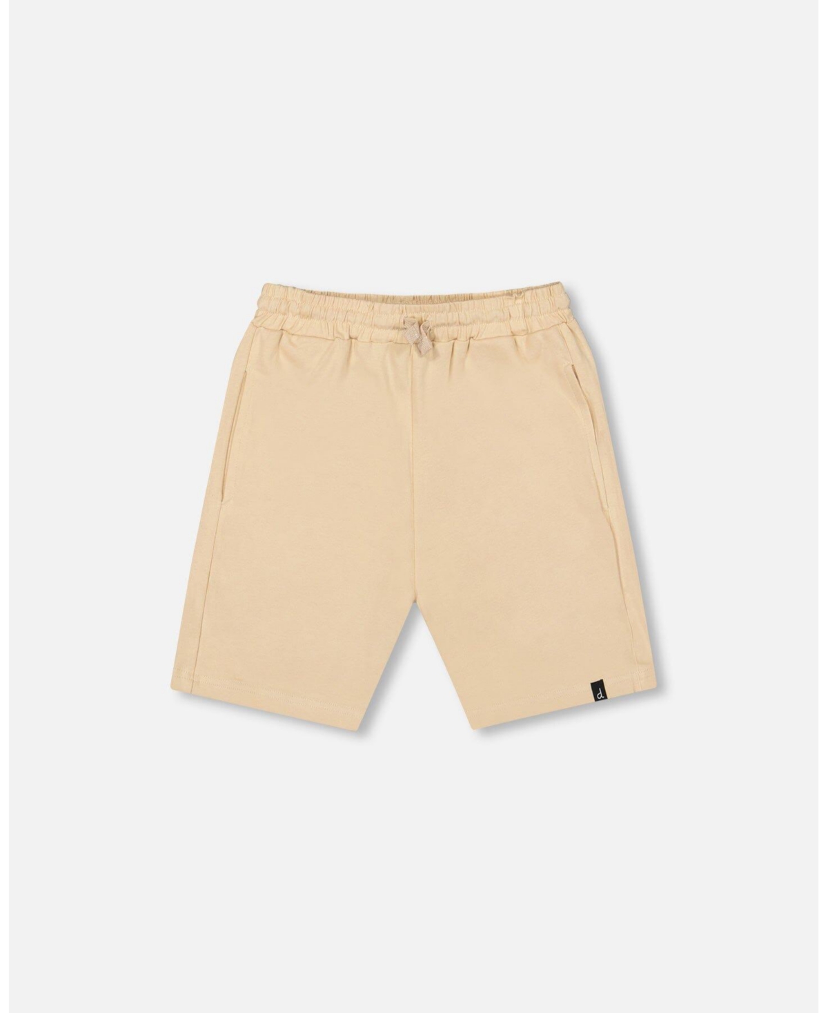 Click here for Deux par Deux Big Boys Cotton Jersey Shorts Beige... prices
