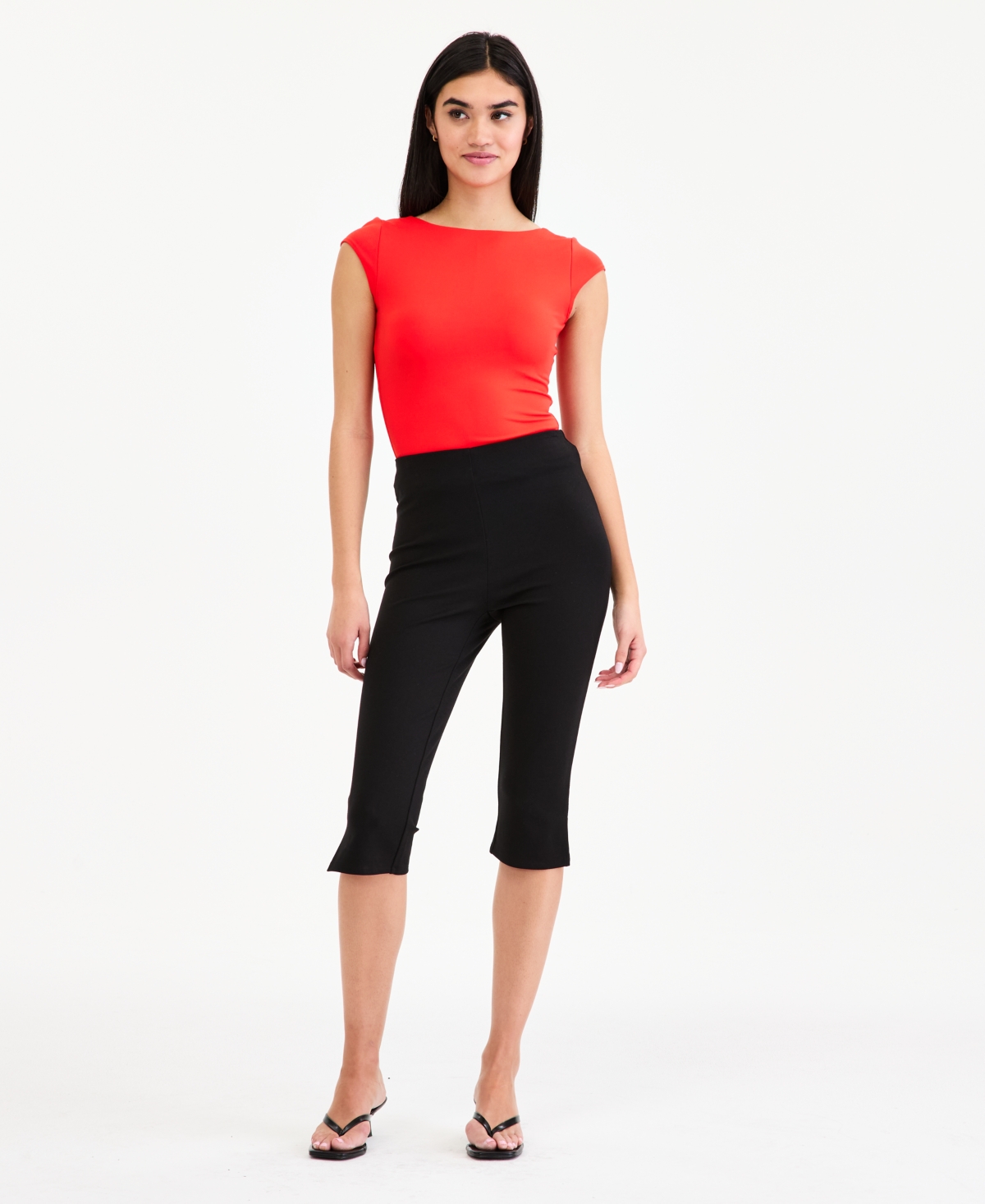 Click here for Bar Iii Womens Pull-On Capri Pants  Macys Exclusiv... prices