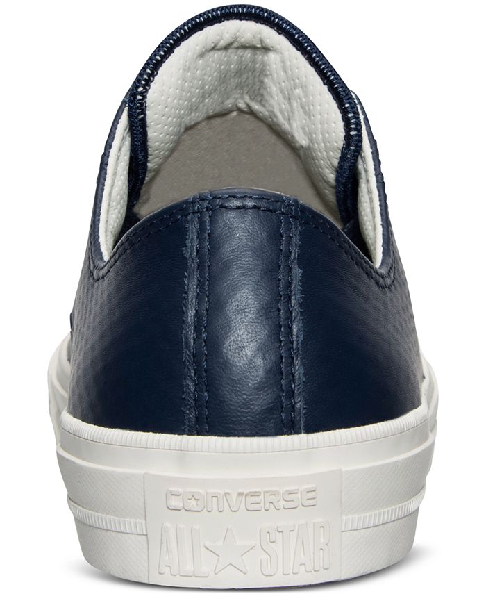 Converse Men's Chuck Taylor All Star II Ox Mesh Backed Leather Casual ...