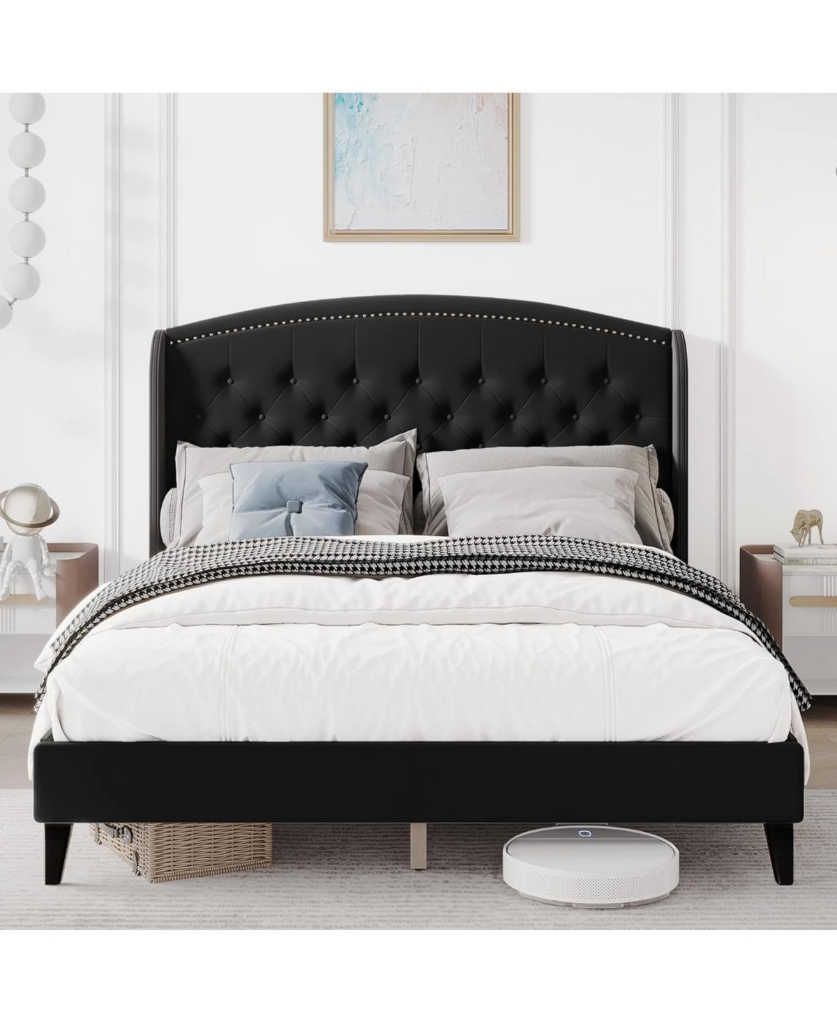 Click here for gaomon Bed Frame  Platform Bed Frame with Upholste... prices