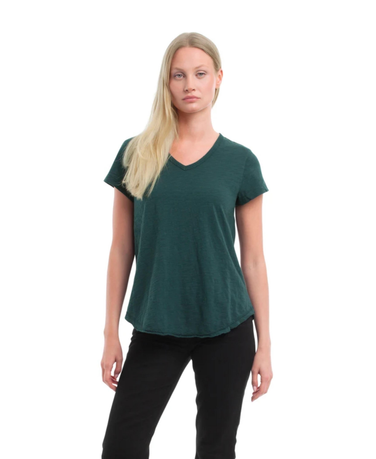 Click here for Wilt Clothing Womens Short Sleeve Shrunken V-Neck... prices