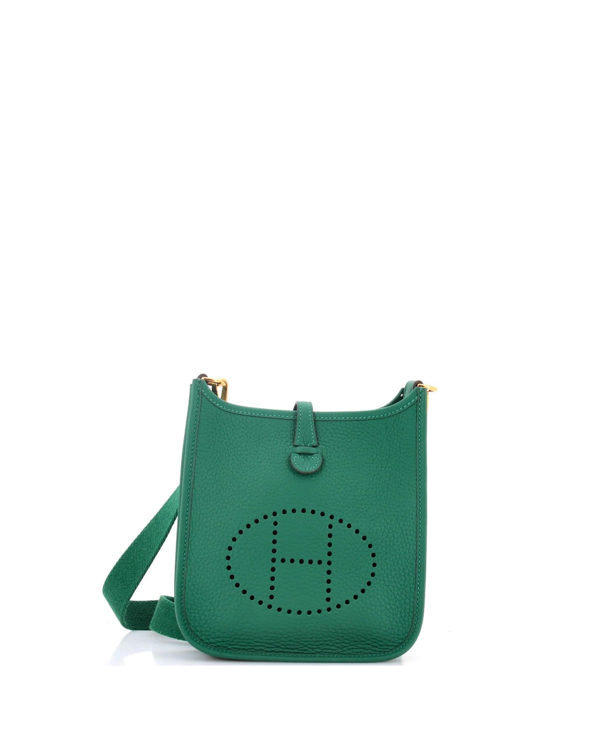 Click here for Pre-Owned HERMES Tpm Evelyne Bag Gen Iii Clemence... prices