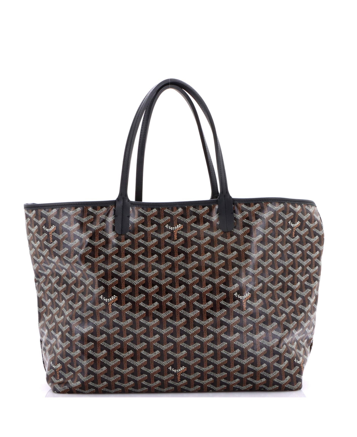 Click here for Pre-Owned Goyard Pm Saint Louis Tote Coated Canvas... prices