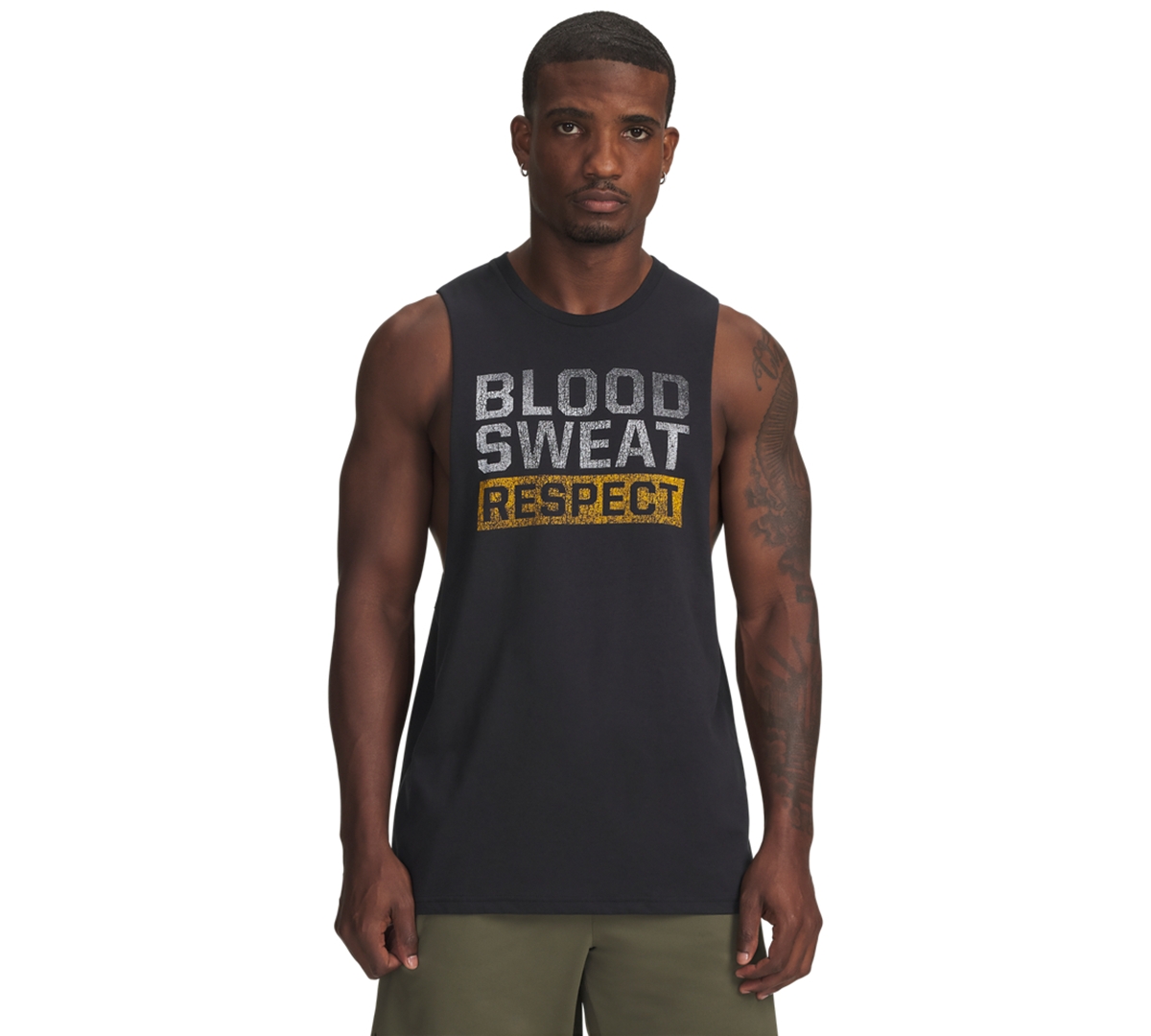 Click here for Under Armour Mens Project Rock Blood Sweat Respect... prices