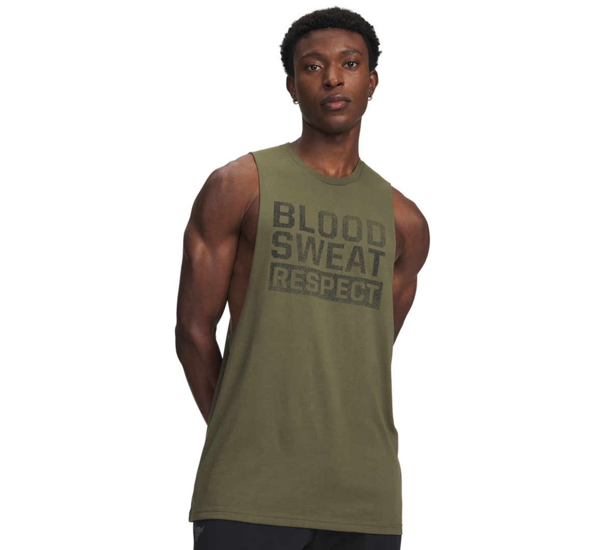 Click here for Under Armour Mens Project Rock Blood Sweat Respect... prices