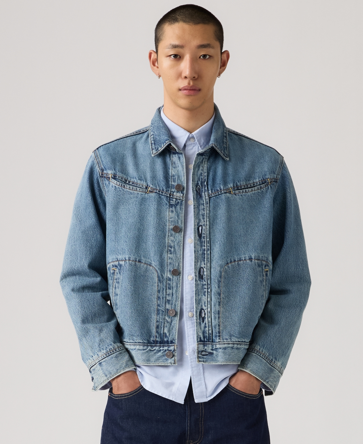Click here for Levis Mens Button-Front Trucker Jacket - Enjoy the... prices