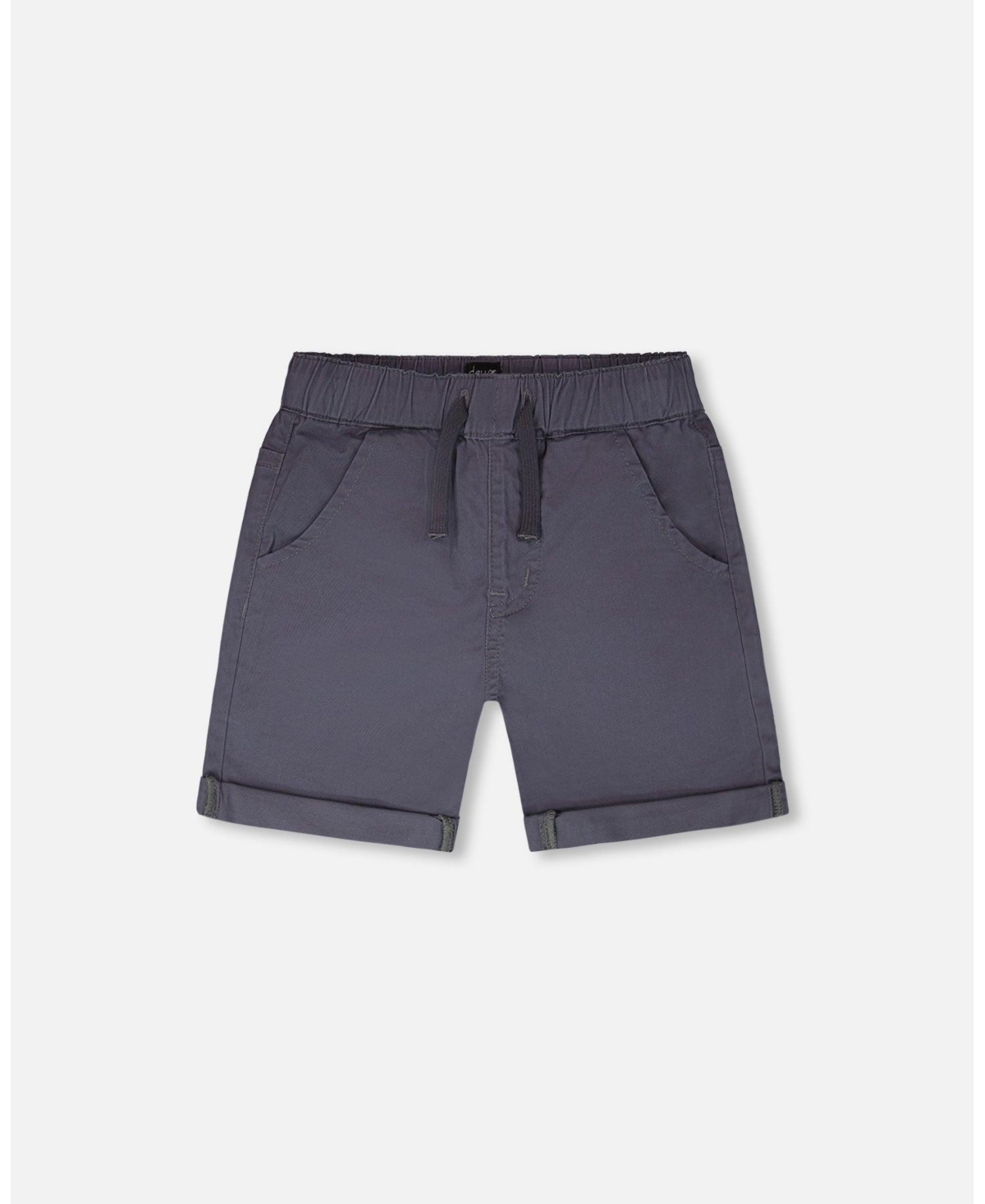 Click here for Deux par Deux Baby Boys Stretch Twill Shorts - Gre... prices