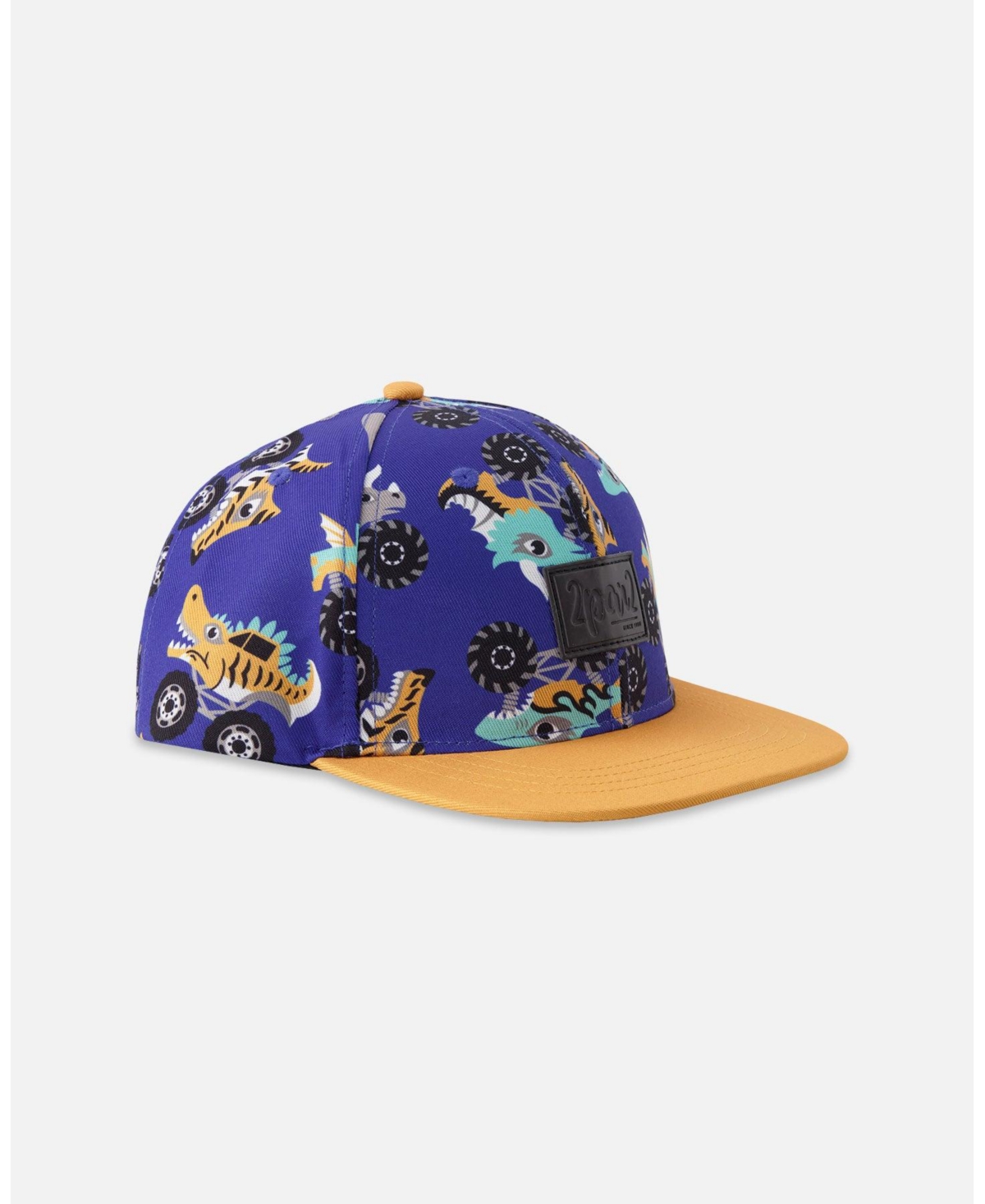 Click here for Deux par Deux Baby Boys Cap - Blue printed trucks prices