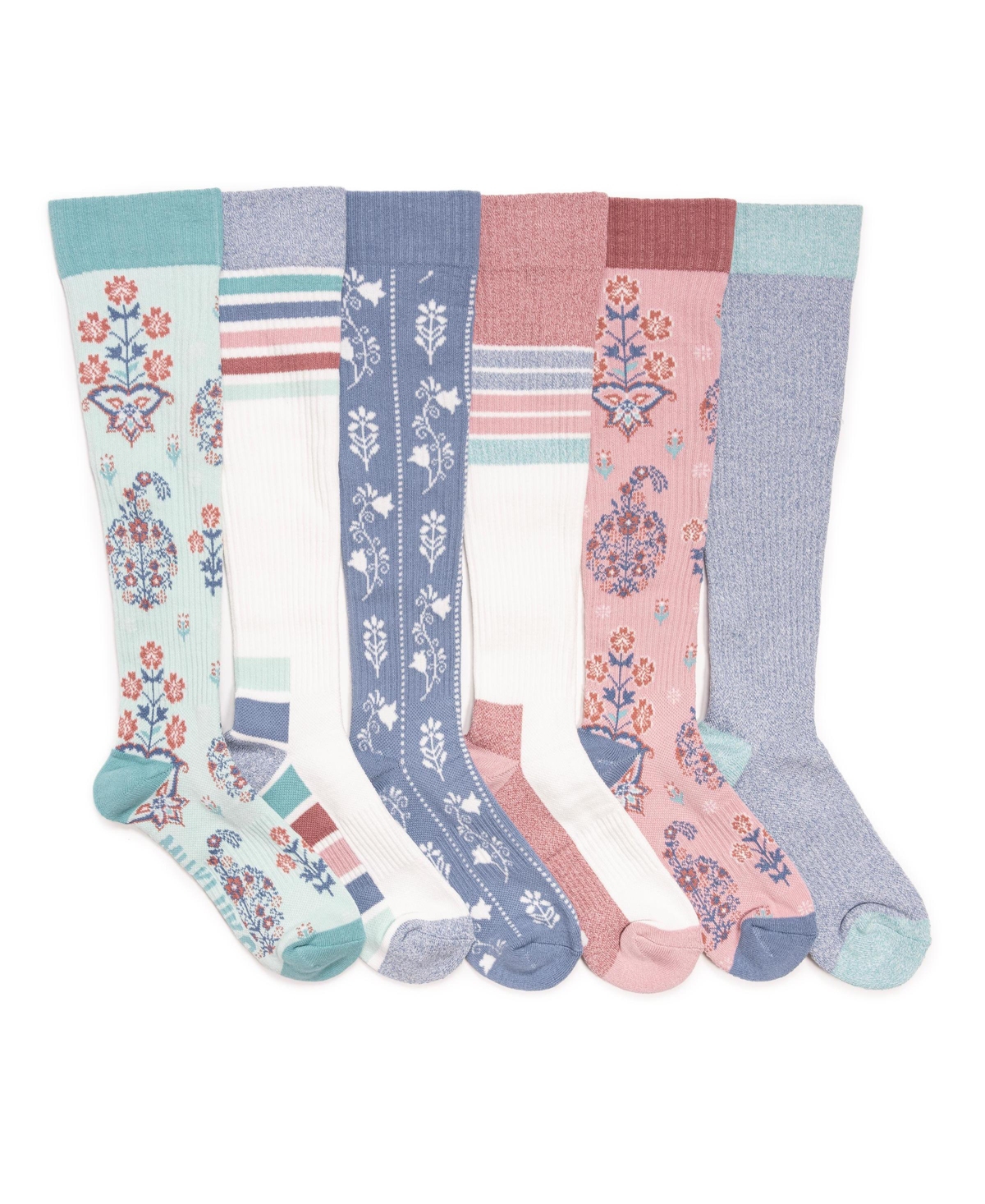 Click here for Muk Luks Womens Tall Cotton Compression Knee-High... prices