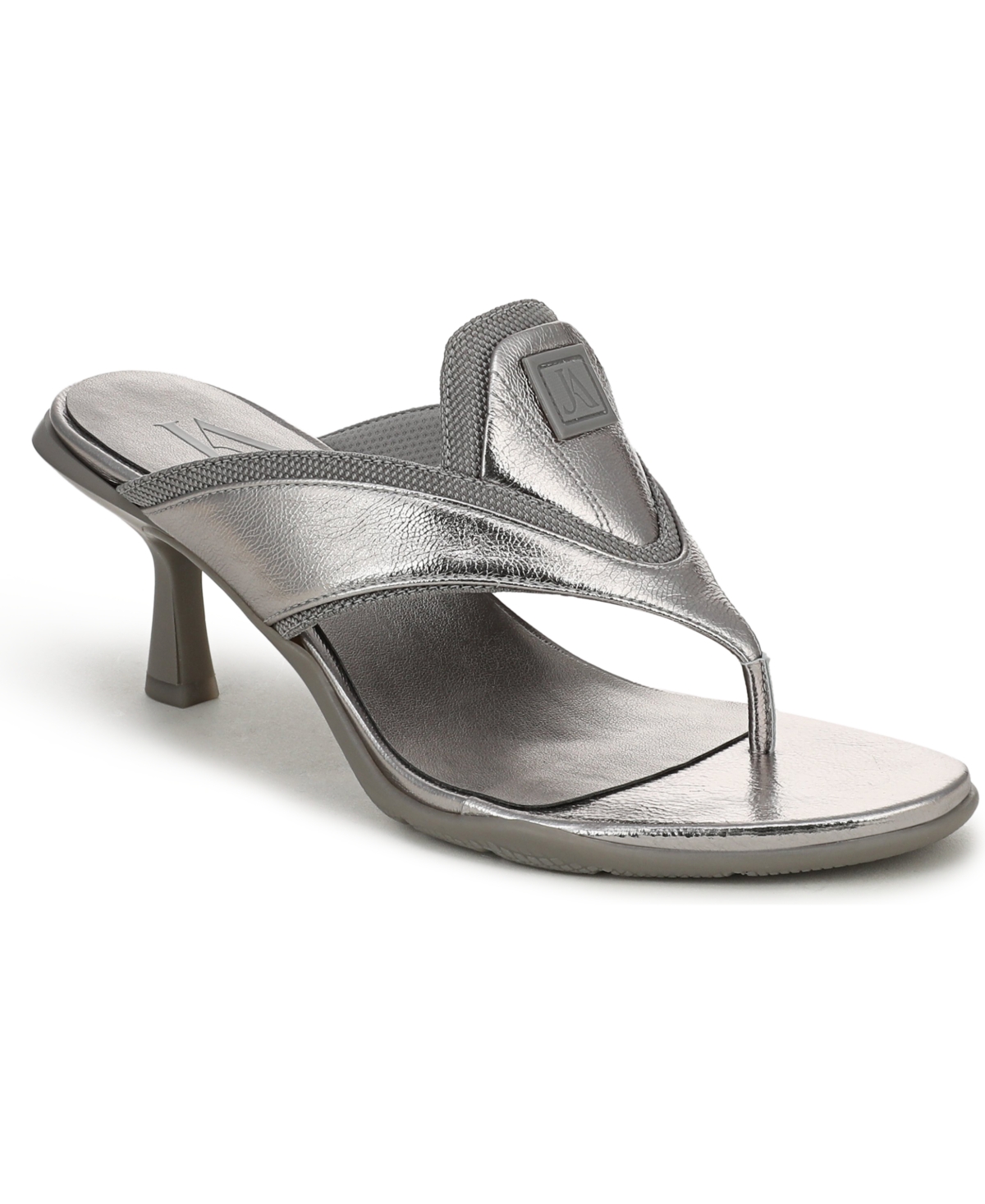 Click here for Naturalizer Womens Ravyn Thong Sandals - Pewter Me... prices