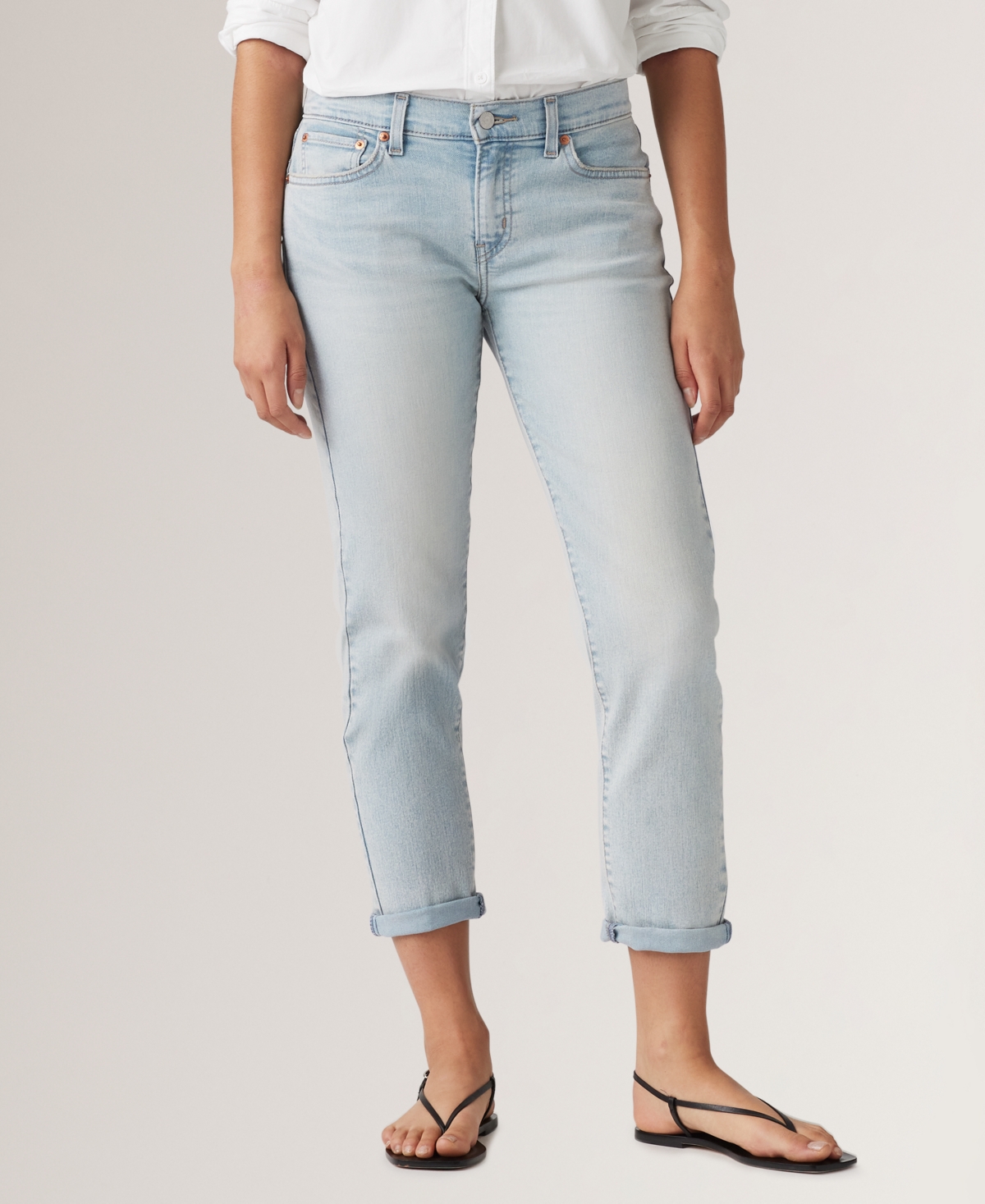 Click here for Levis Womens Relaxed Boyfriend Tapered-Leg Jeans -... prices