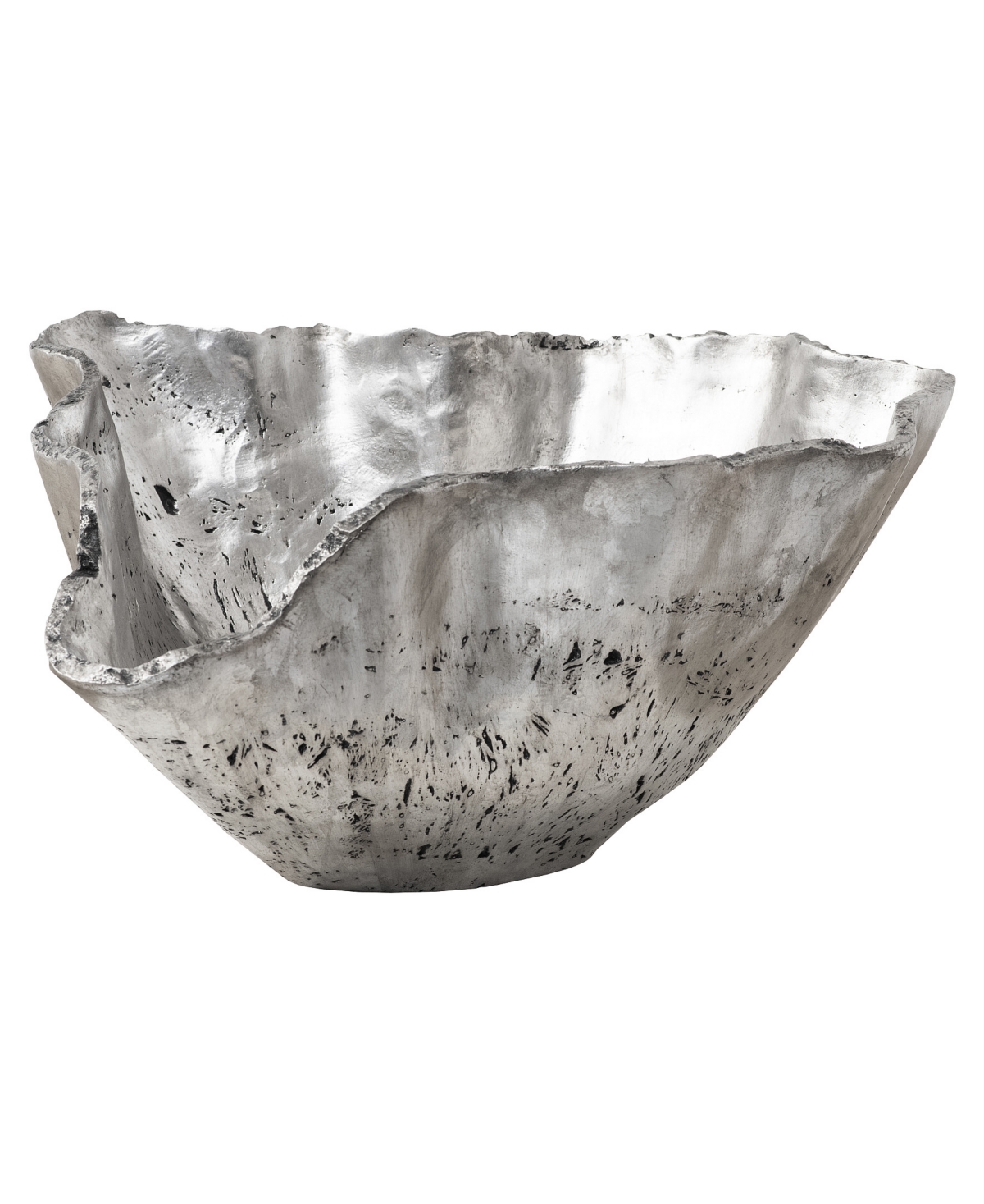 Click here for Phillips Collection Cast Onyx Large Bowl - Silver... prices