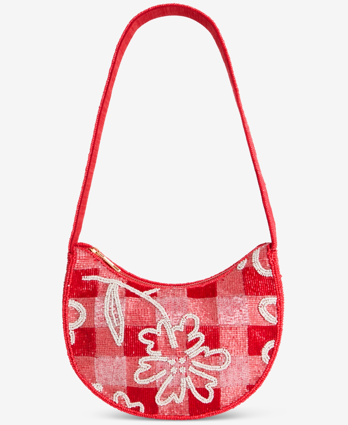 Click here for On 34th Beaded Half Moon Shoulder Bag  Macys Exclu... prices