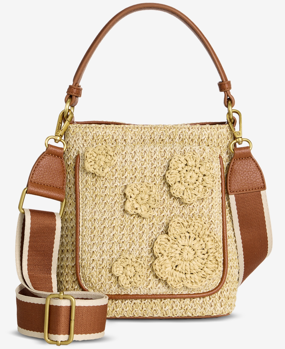 Click here for Style & Co Mini Bucket Bag  Macys Exclusive - Natu... prices