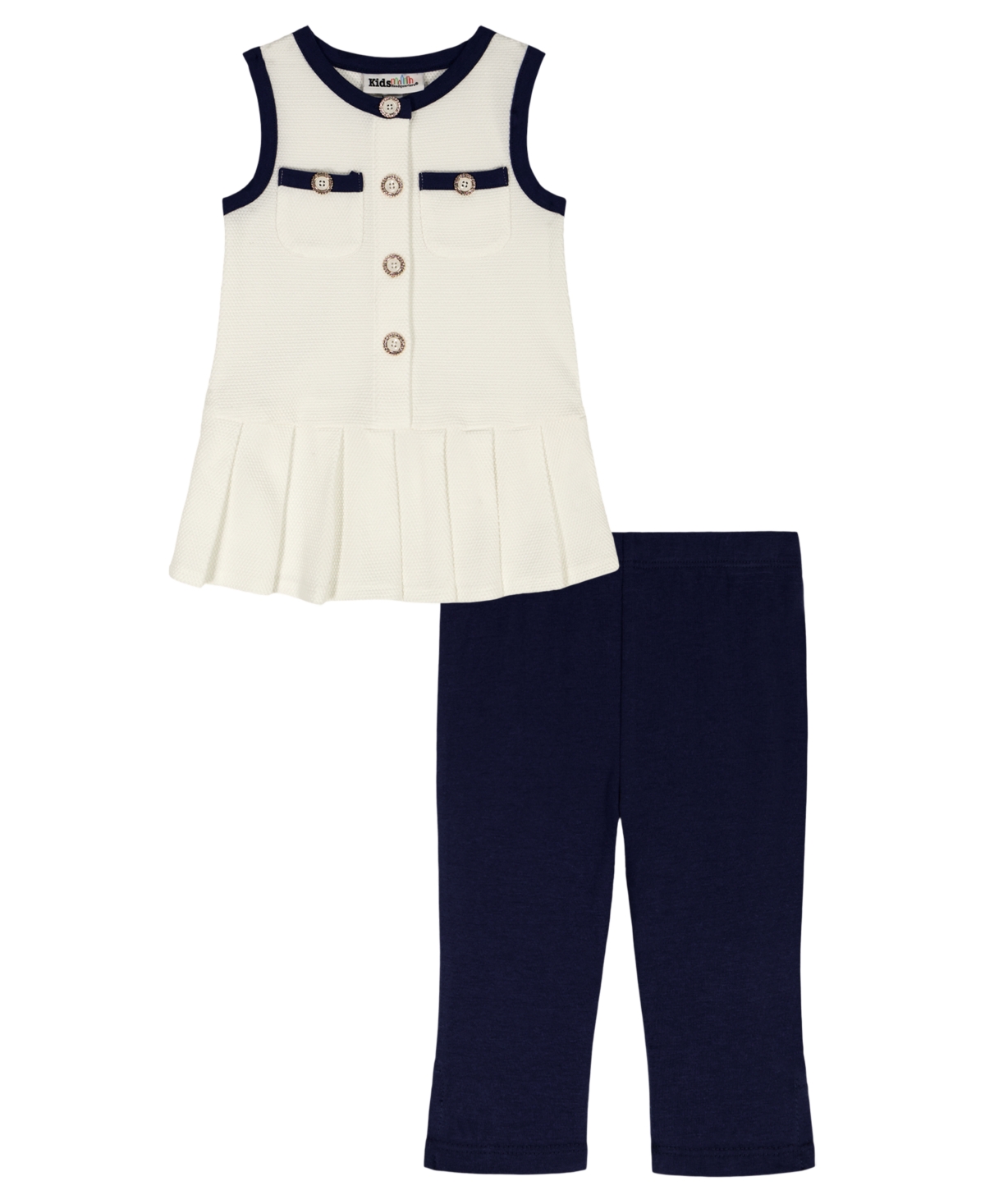 Click here for Kids Headquarters Girls 2T-6X Popcorn Knit Pleated... prices