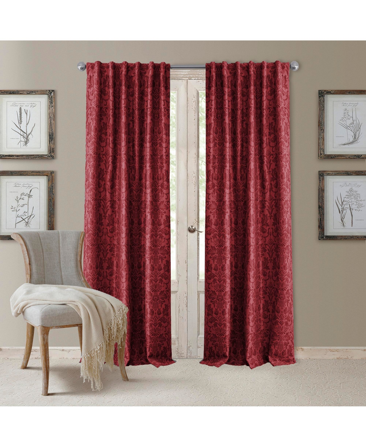 Click here for Elrene Home Fashions Antonia Damask Print Blackout... prices