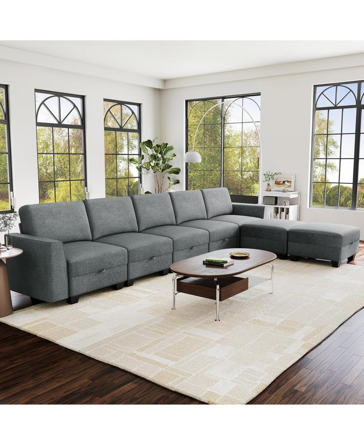 Click here for gaomon Oversized Modular Sectional Sofa with Stora... prices