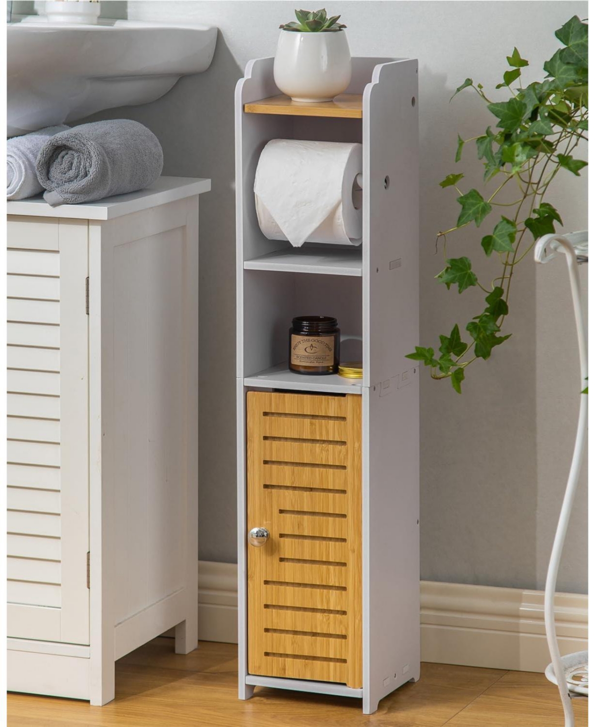 Click here for Busdays Toilet Paper Holder Stand: Bathroom Storag... prices