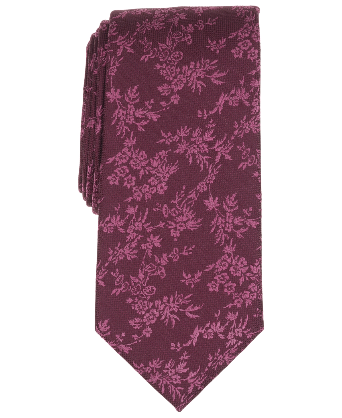 Click here for Michael Kors Mens Camaret Floral Tie - Wine prices