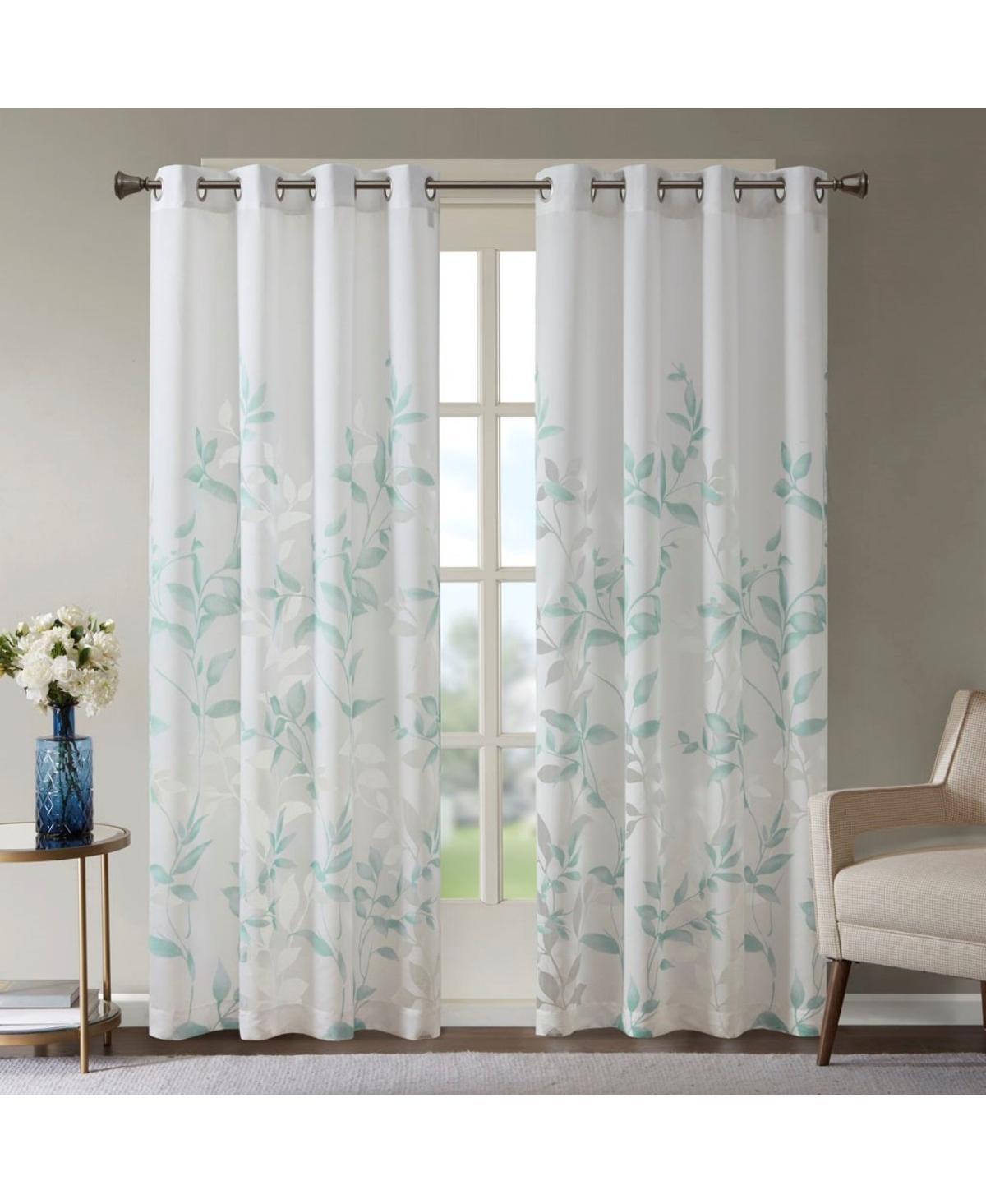 Click here for Laoties Printed Grommet Window Curtain Panel  50 W... prices