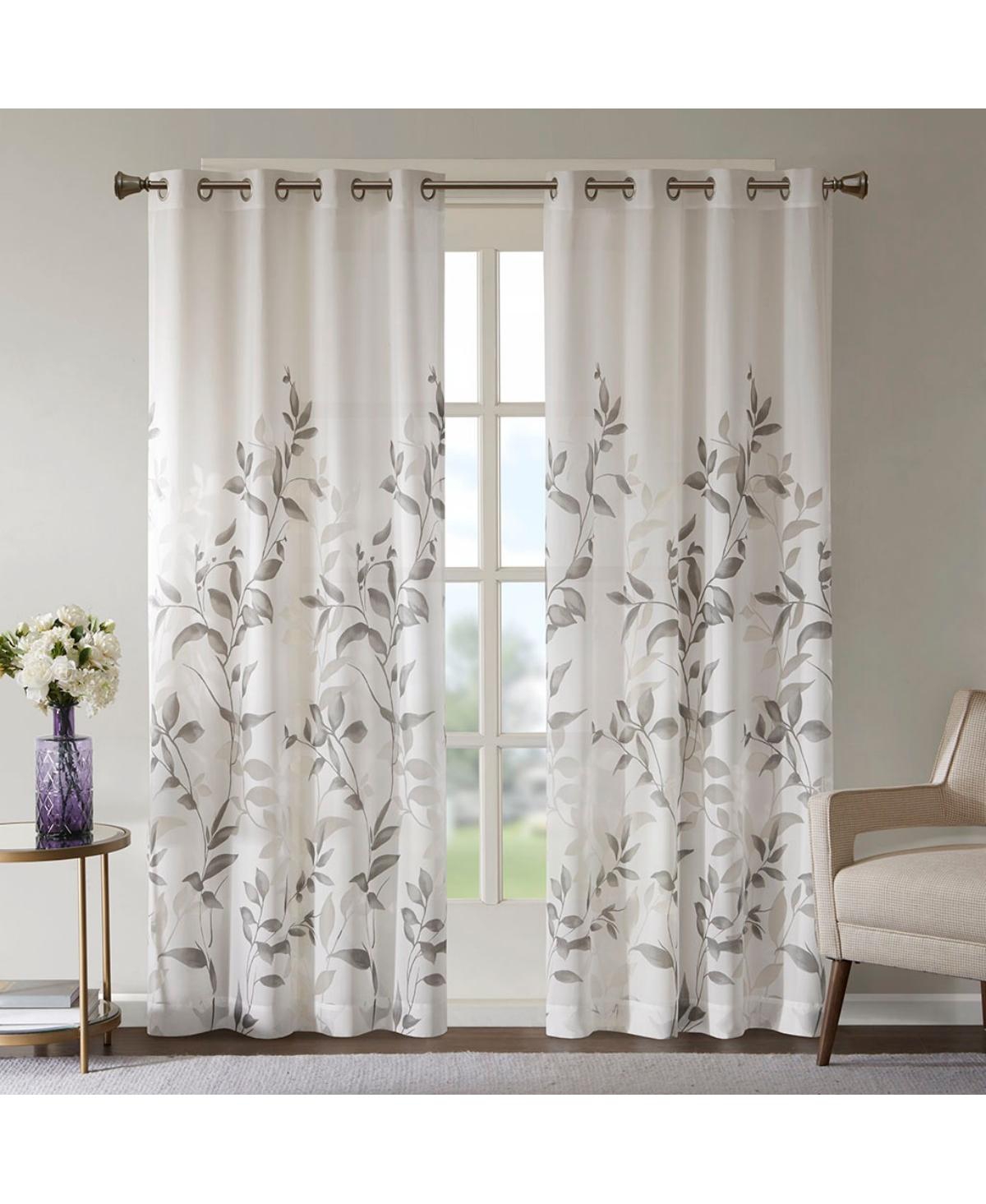 Click here for Laoties Printed Grommet Window Curtain Panel  50 W... prices