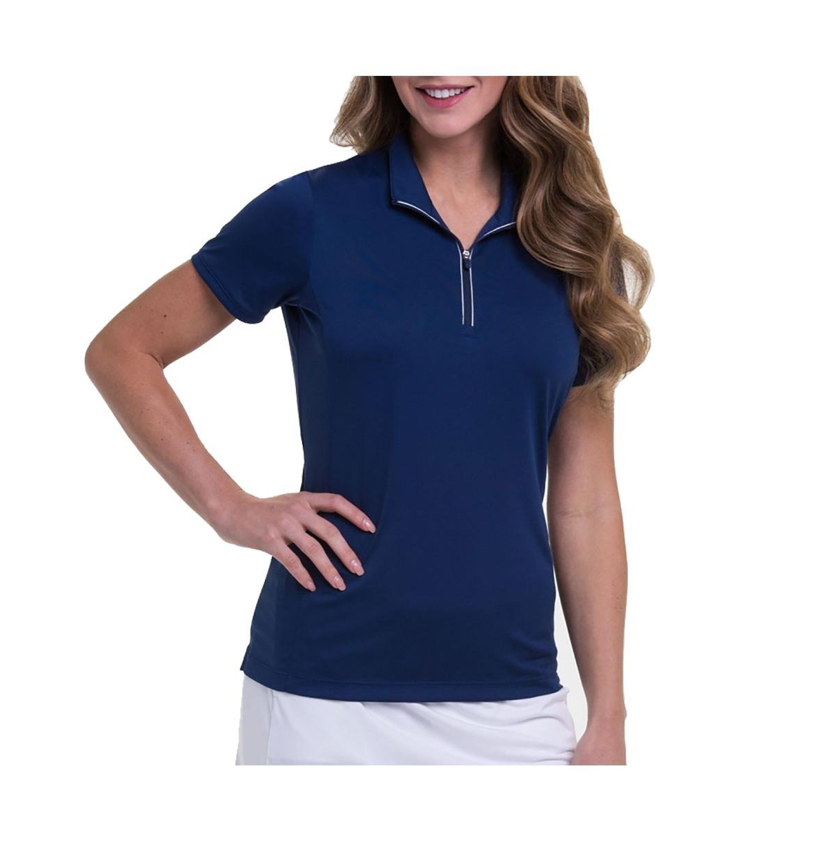 Click here for Ep Ny Womens Convertible Zip Mock Short Sleeve Gol... prices