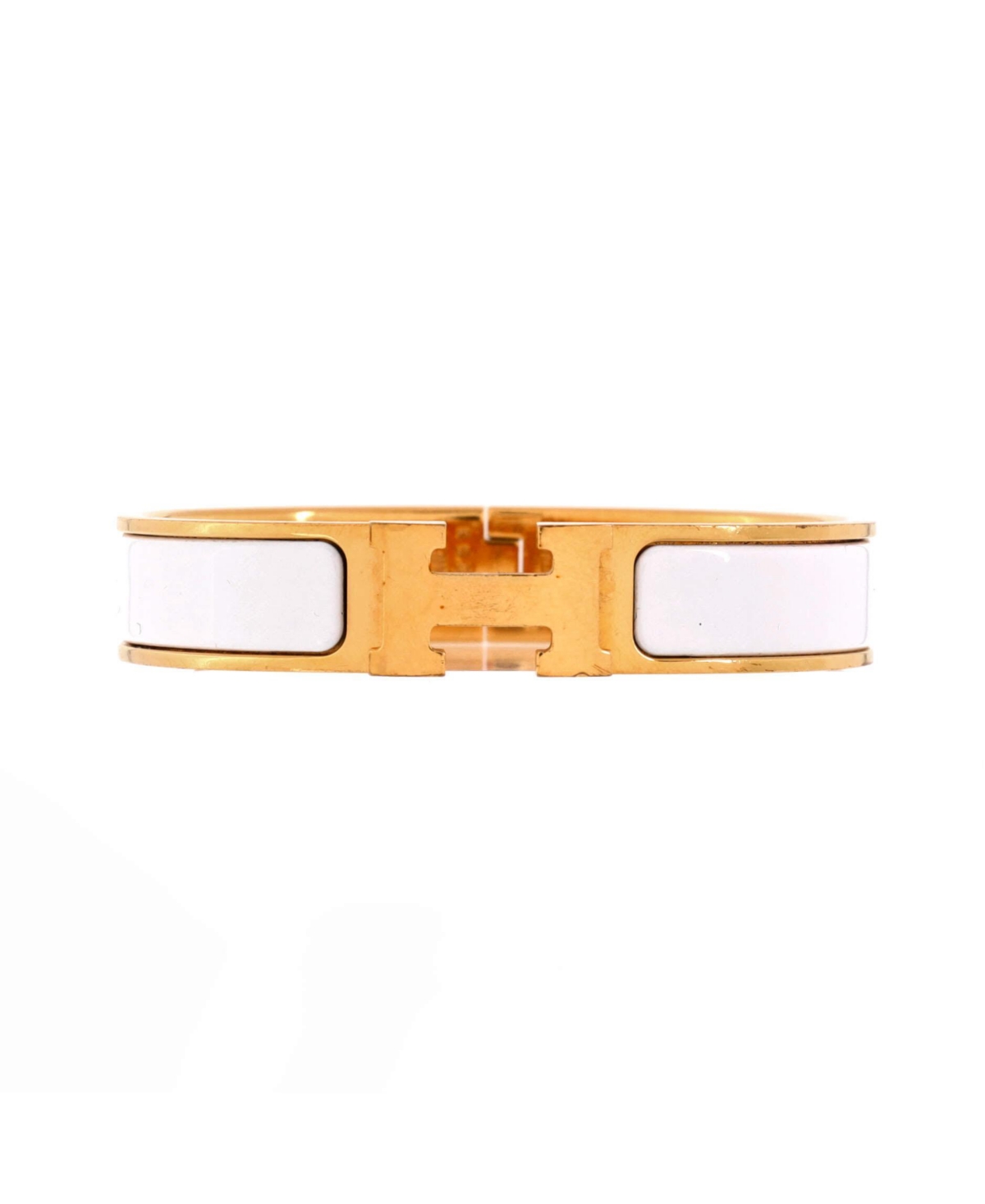 Click here for Pre-Owned HERMES Clic H Bracelet - Enamel prices