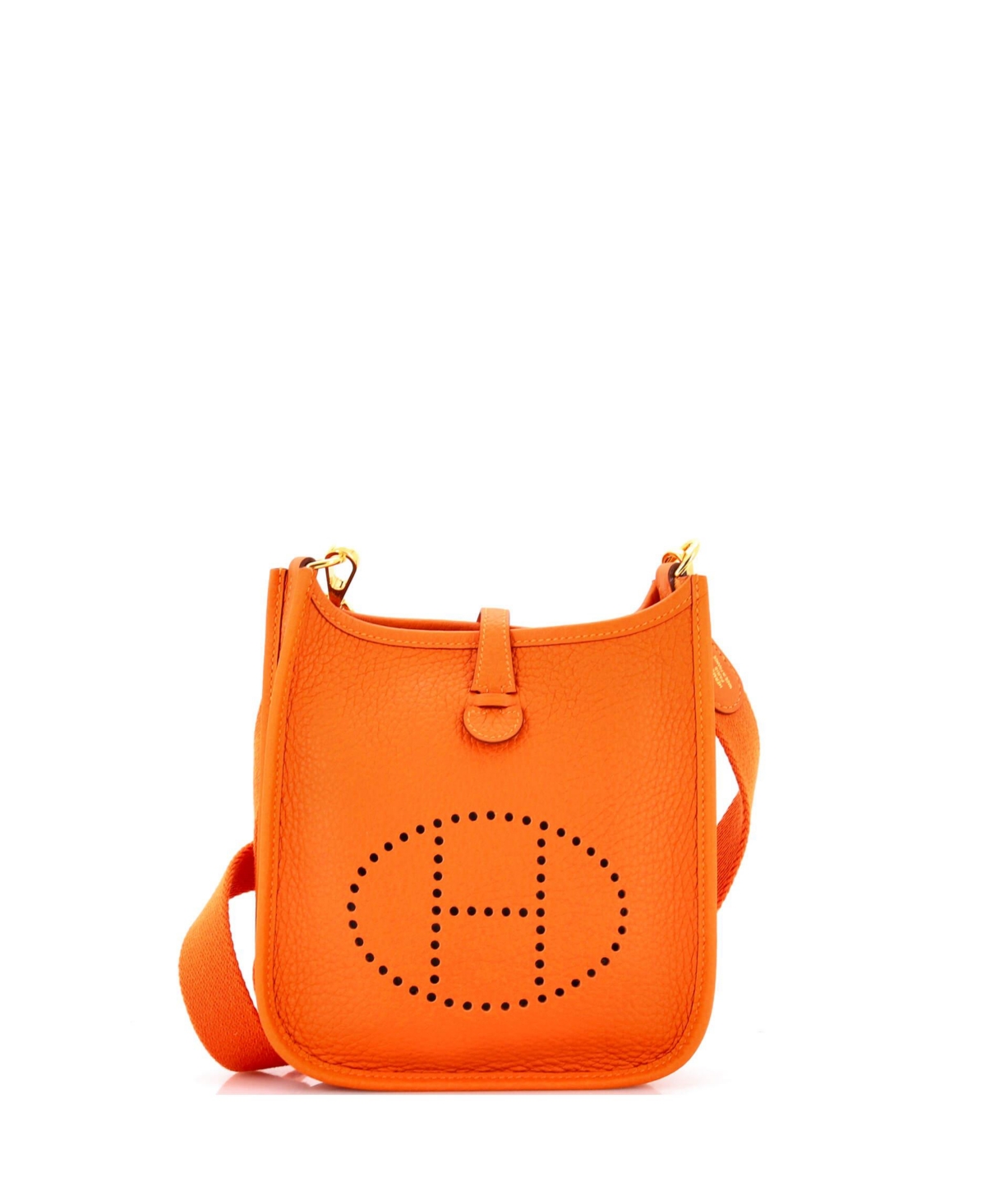 Click here for Pre-Owned HERMES Tpm Evelyne Bag Gen Iii Clemence... prices