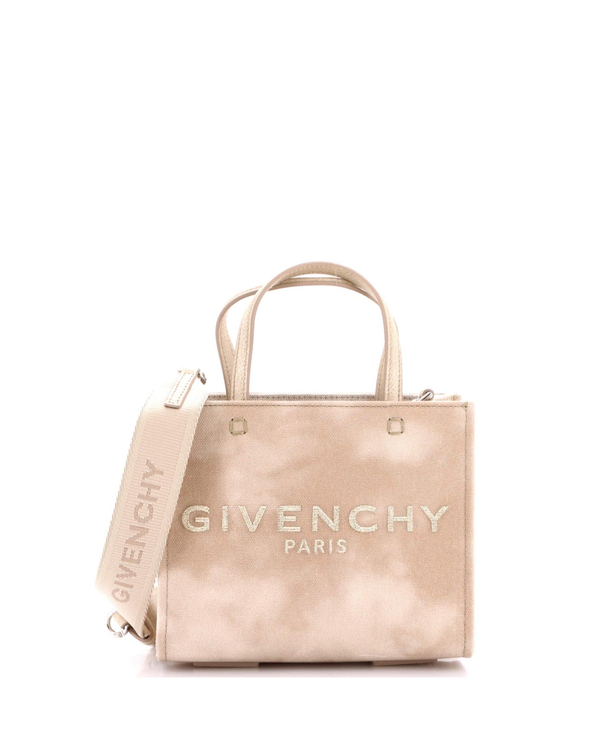 Click here for Pre-Owned Givenchy Mini G-Tote Canvas - Natural prices