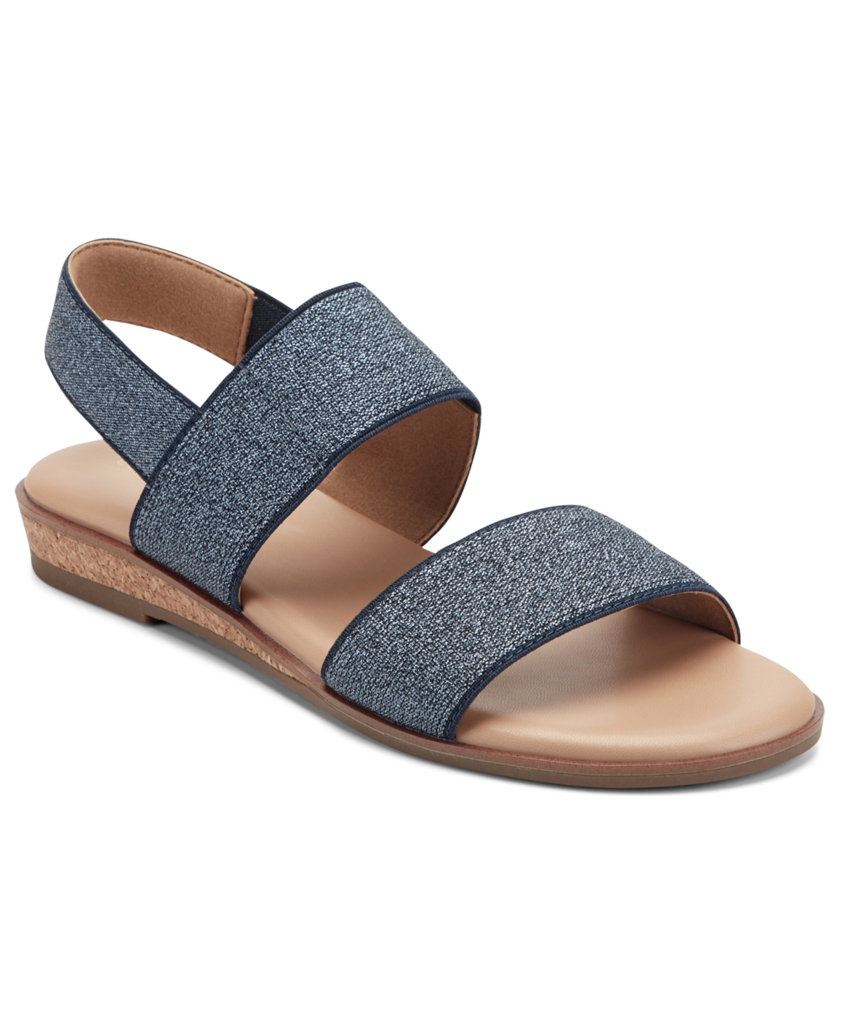 Click here for Easy Spirit Womens Lana Double Band Flat Slingback... prices