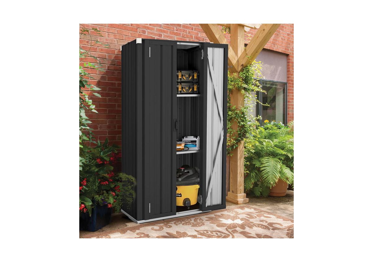 Click here for Aecojoy Outdoor Storage Cabinet Waterproof with Sh... prices