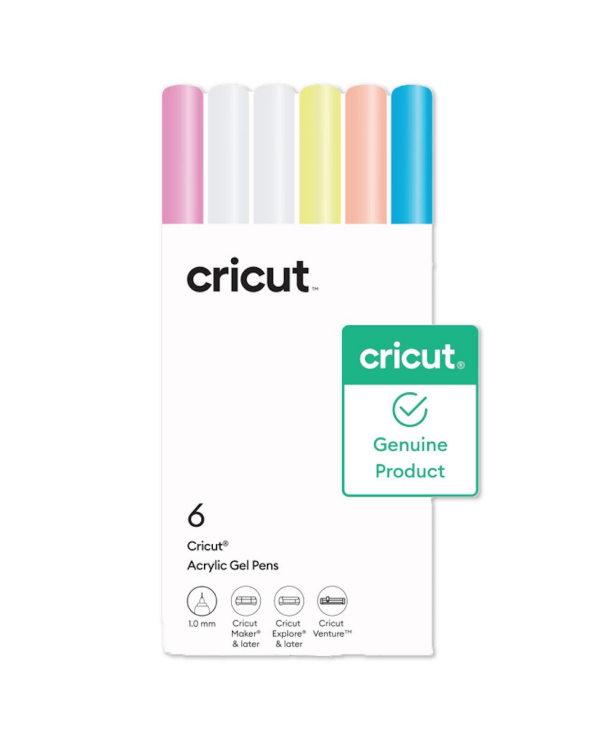 Click here for Cricut Acrylic Gel Pens Set  1.0 mm  6 Count - For... prices