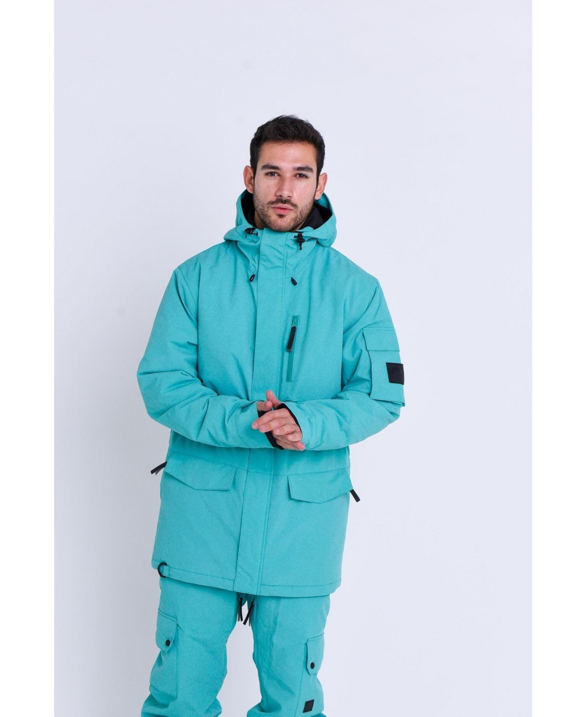 Click here for Oosc Clothing Mens Yeh Man Jacket Aqua - Aqua prices