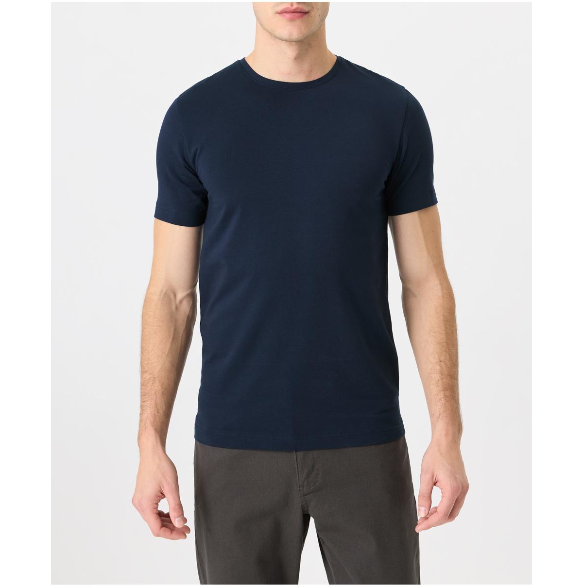 Click here for Pact Mens Luxe Signature Slim Crew Neck Tee Made W... prices