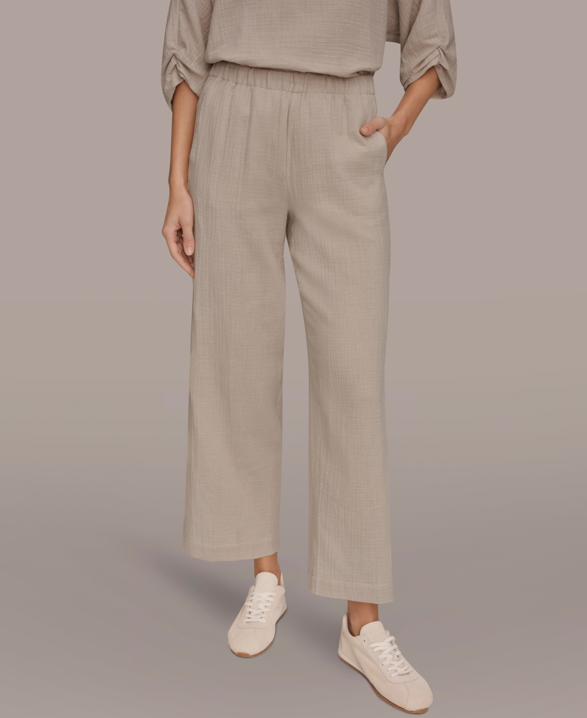 Click here for Donna Karan Weekend Womens Mid-Rise Side Seam Pant... prices