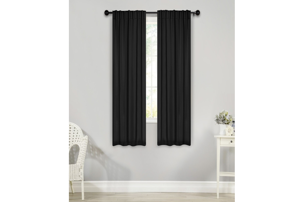 Click here for Superior Solid Classic Modern Blackout Curtain Set... prices