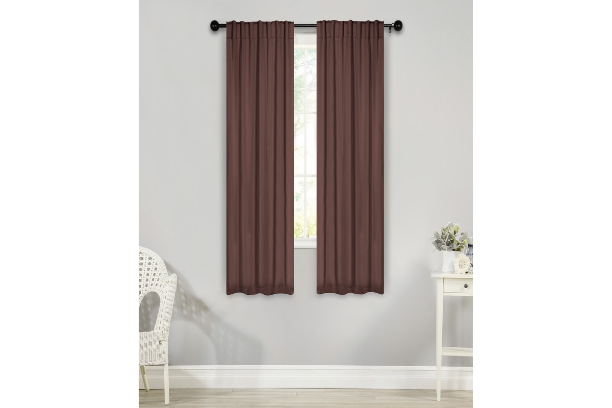 Click here for Superior Solid Classic Modern Blackout Curtain Set... prices