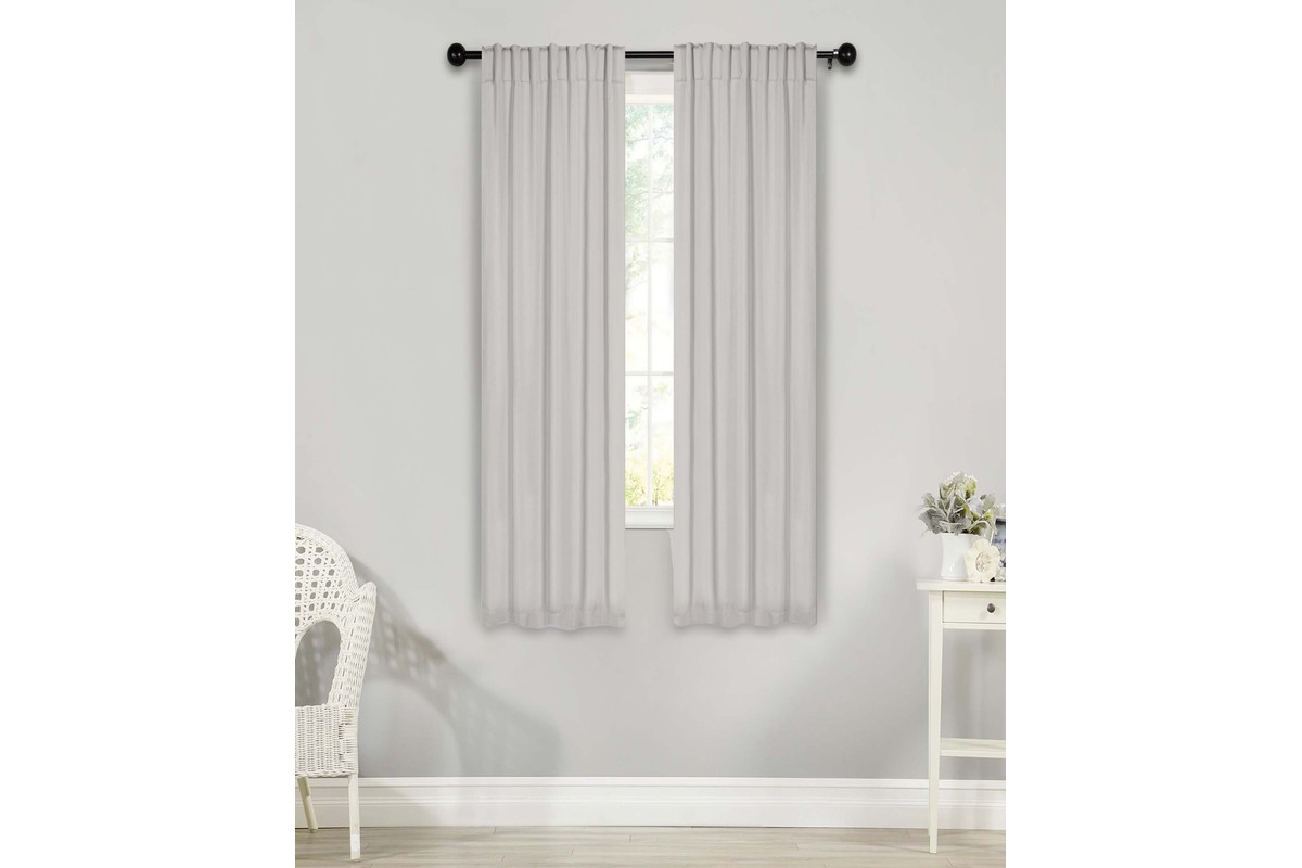 Click here for Superior Solid Classic Modern Blackout Curtain Set... prices