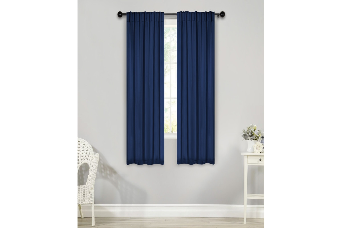 Click here for Superior Solid Classic Modern Blackout Curtain Set... prices