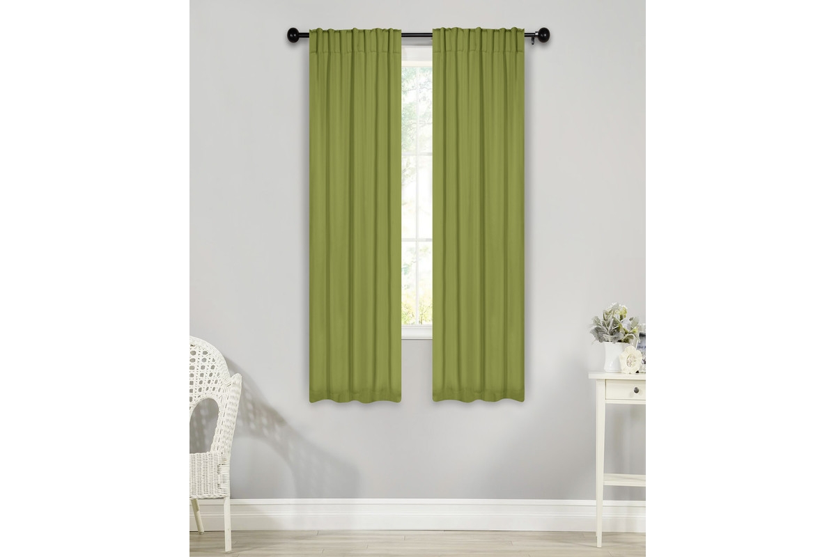 Click here for Superior Solid Classic Modern Blackout Curtain Set... prices