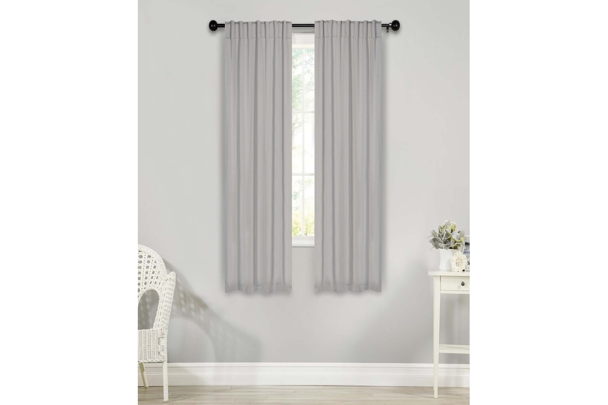 Click here for Superior Solid Classic Modern Blackout Curtain Set... prices